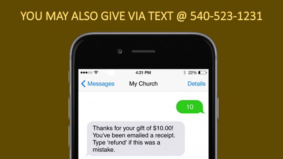 Text Giving | Spirit and Word Fellowship